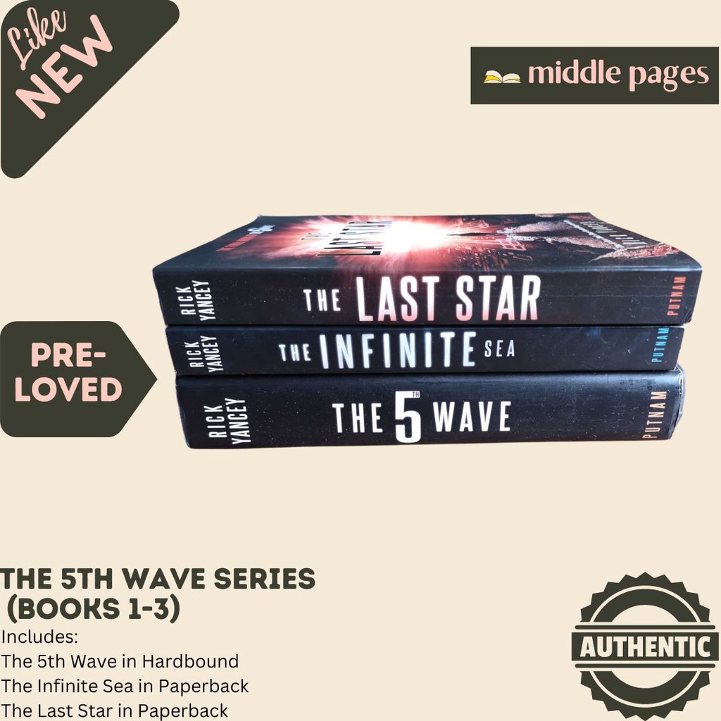 The 5th Wave Series by Rick Yancey (PRE-LOVED) | Shopee Philippines