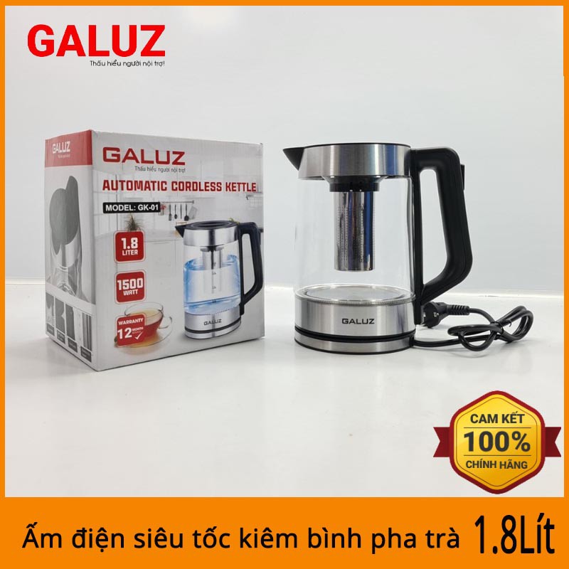 Galuz GK-01 Super Speed Glass Electric Kettle - Genuine Product ...