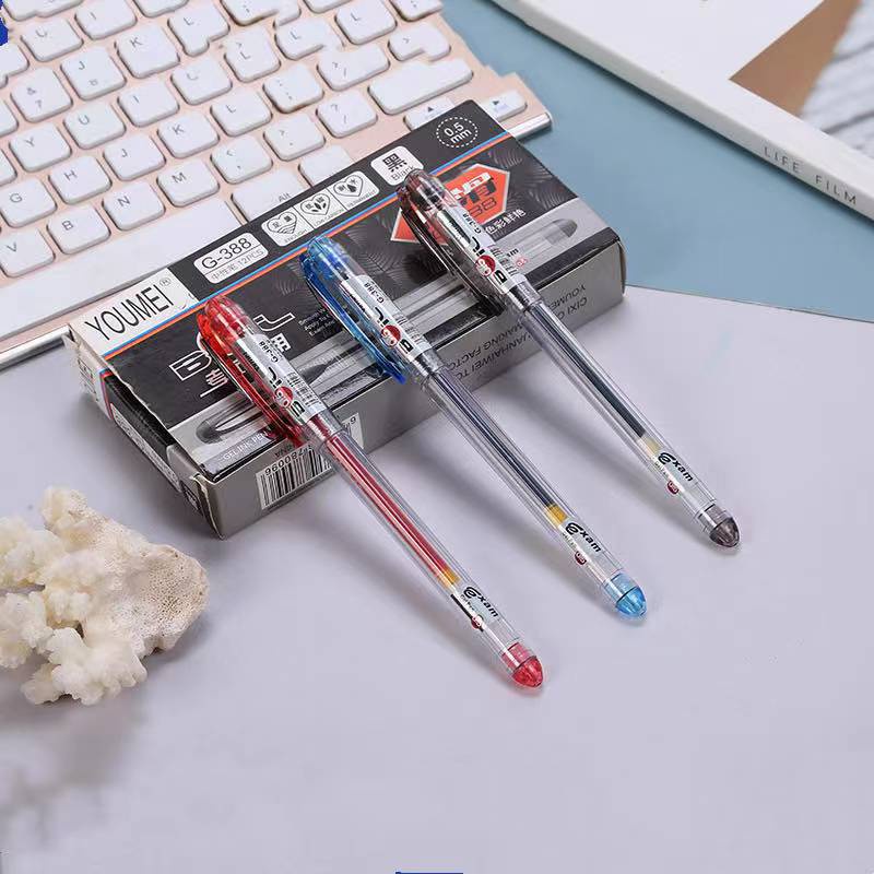 YOUMEI G-388 Boil Gel Ink Pen Sign Pen 12pcs Per Box | Shopee Philippines