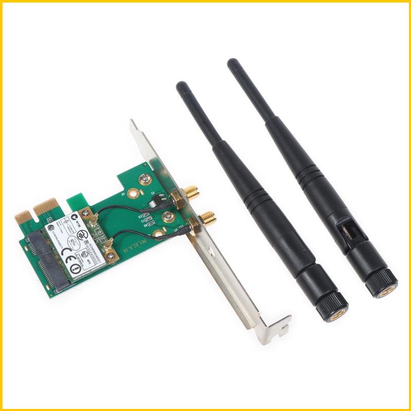 UTAKEE PCIe WiFi Card 3000Mbps Dual Band 5.8GHz/2.4GHz PCI-E Wireless ...