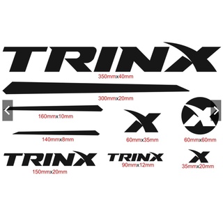TRINX Bike Design Vinyl Stickers Decal For Mountain Bicycle Frame ...