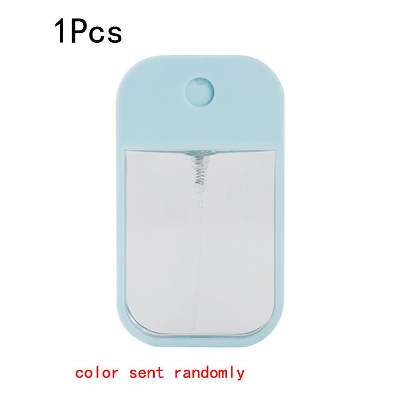 Baru Transparan 45Ml Kartu Botol Semprot Alkohol Pembersih Tangan Kecil ...