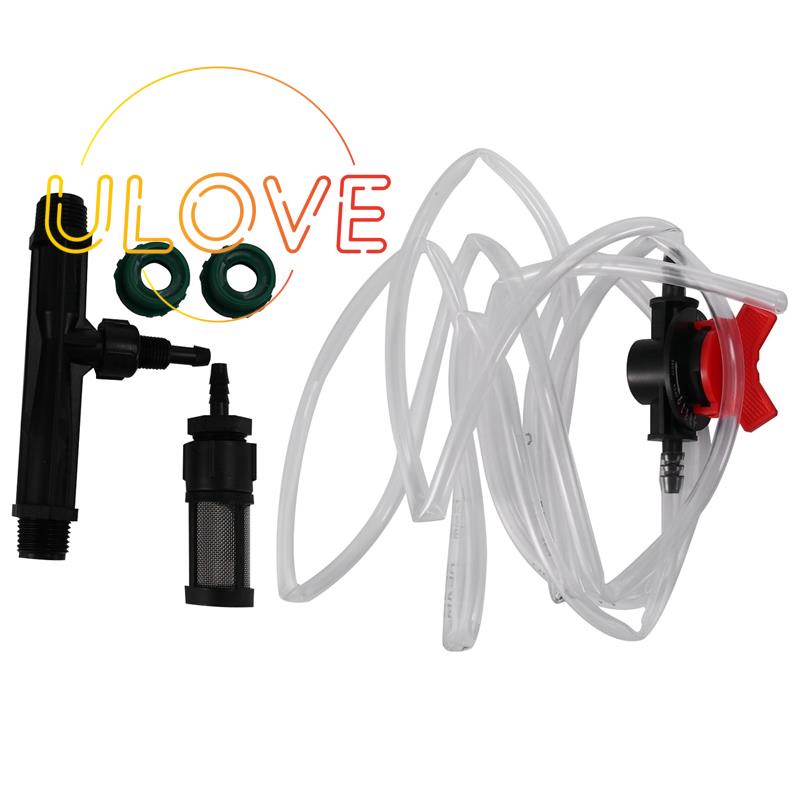 Agriculture Venturi Fertilizer Injector Kit with 1/2Inch to 3/4Inch Thread Greenhouse Irrigation ...