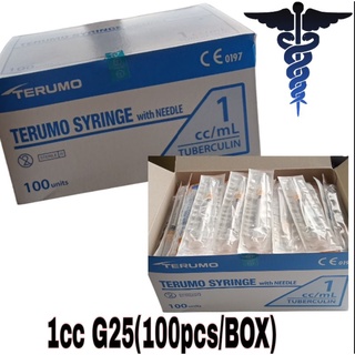 Original Terumo Syringe (1cc/3cc/5cc and 10cc) 100pcs per BIG BOX (ON ...