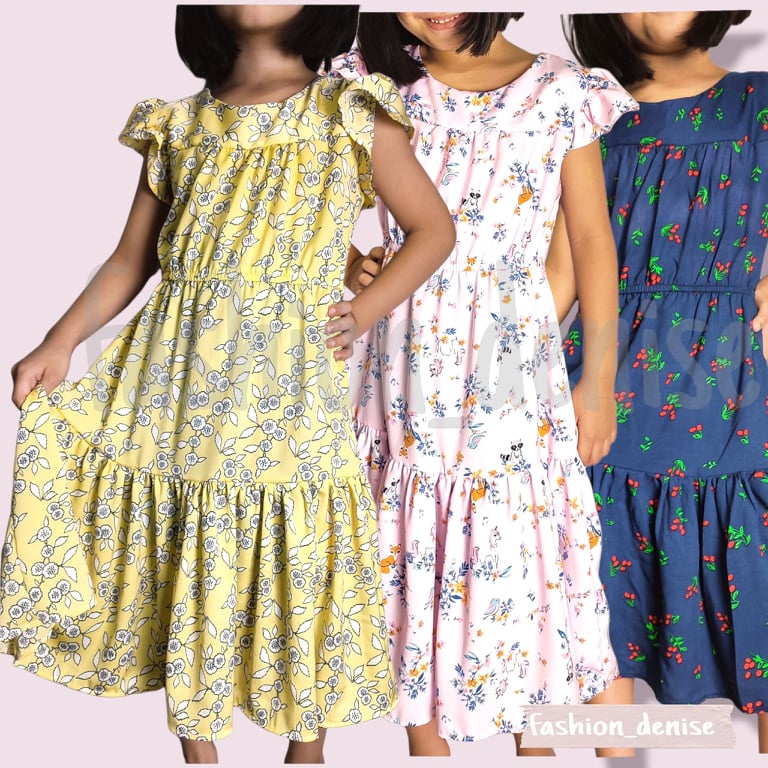 Quality Kids Candy Dress ootd (7-9 yrs old) | Shopee Philippines