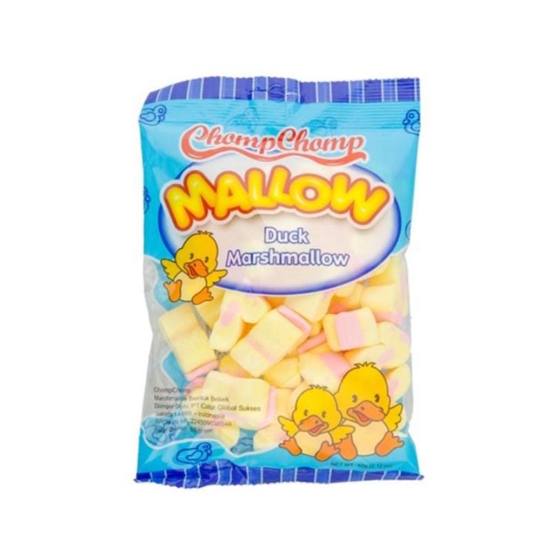 Chomp-chomp Mallow Duck Marshmallow 60 g | Shopee Philippines