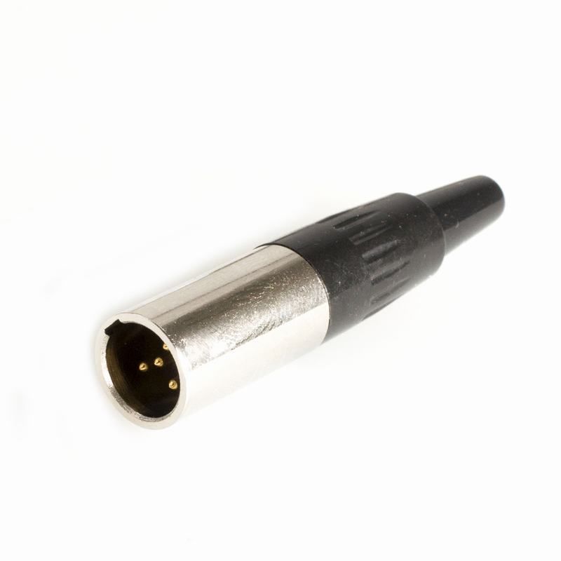 Ready stock* Male / Female Mini XLR TA4F 4Pin Female Audio Connector Microphone Cable Socket ...