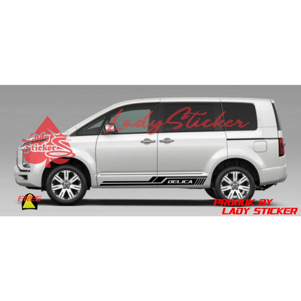 New STICKER MITSUBISHI DELICA CAR STICKER STRIPING DELICA CAR STICKER ...