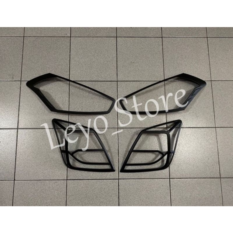 HITAM Datsun GO GO+PANCA Package GARNISH Front Rear Lamp LIST LIS Lamp ...