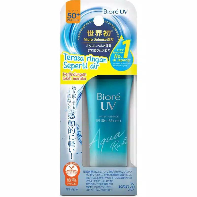 Biore UV Aqua Rich Watery Essence SPF 50+ PA+++++15gr - Biore UV ...