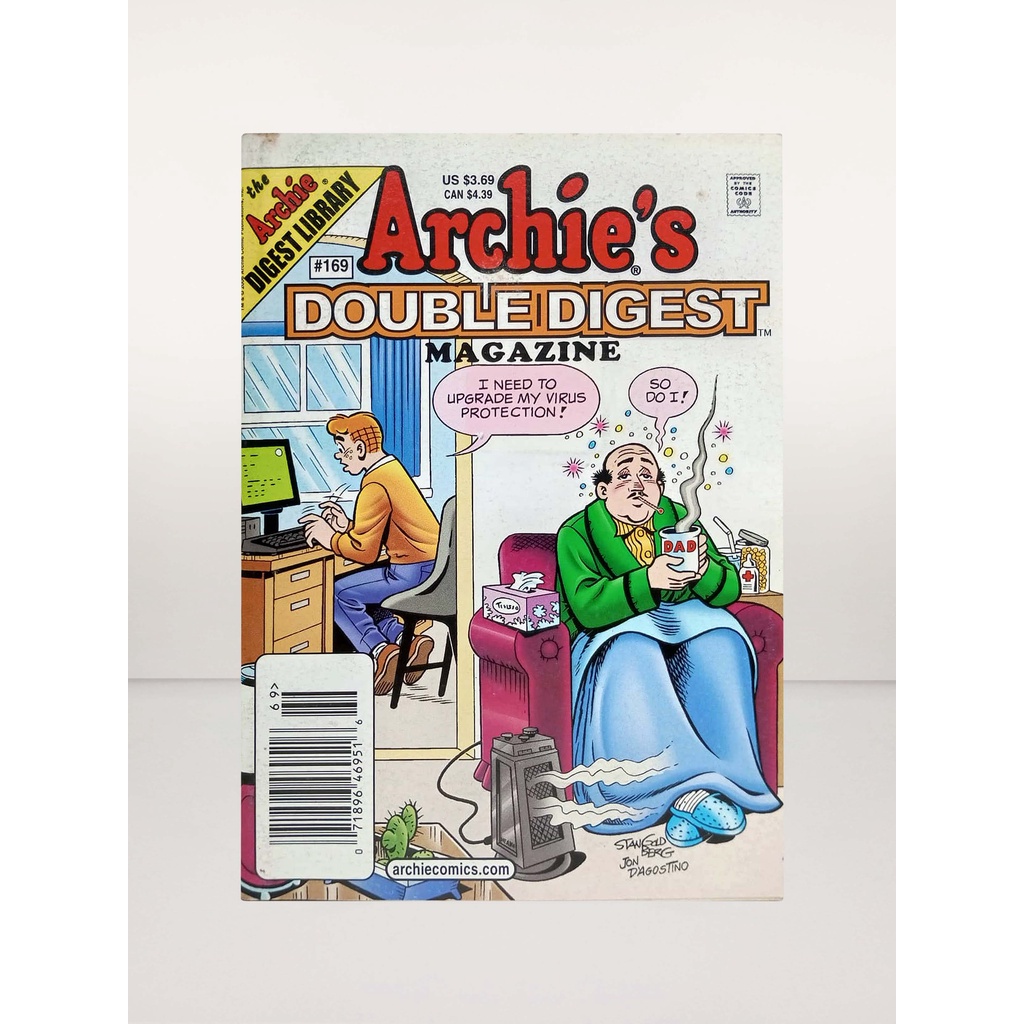 ARCHIE'S DOUBLE DIGEST MAGAZINE (#168, #169, #175 & #176) (SOFTCOVER ...