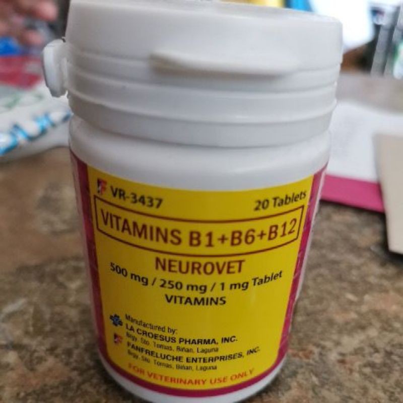 Neurovet 20 Tablets. | Shopee Philippines