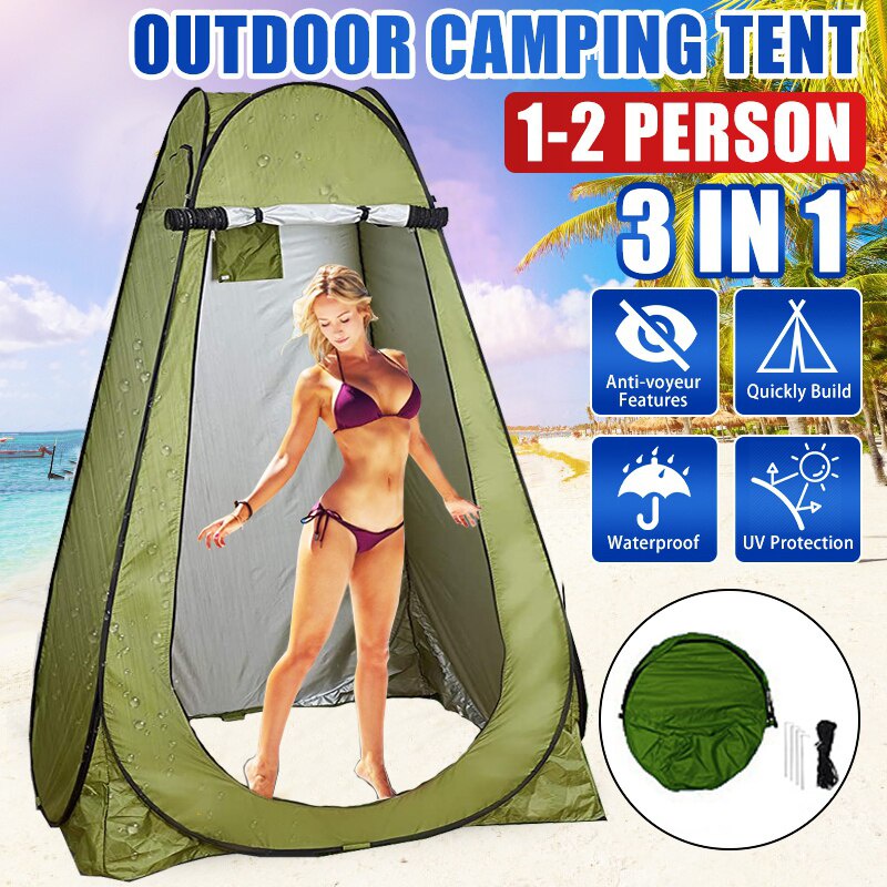 Changing Tent Dressing Outdoor Moving Bathroom Shower Privacy Bath Toilet Tents Beach Camping ...