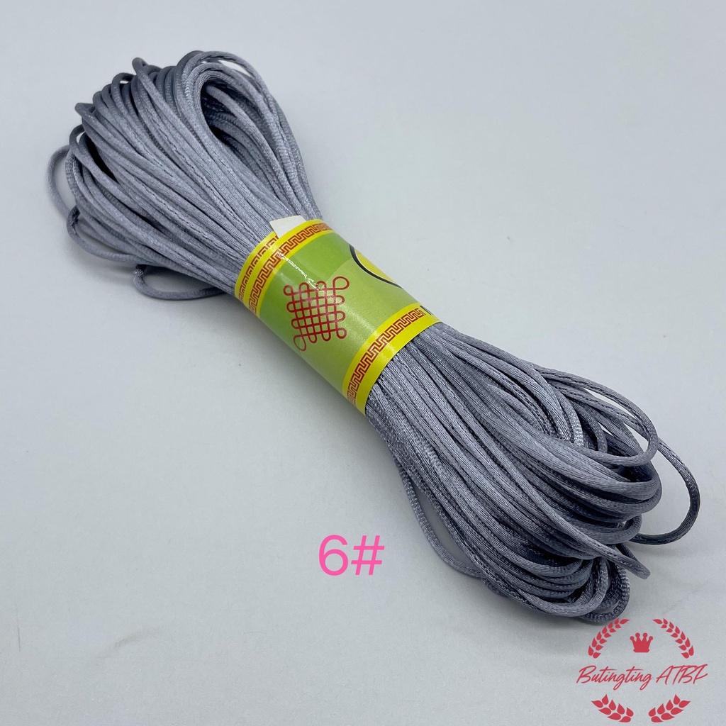 20 mete/ bundle 1.5mm Polyester Braided Long Rope DIY Chinese Knot ...