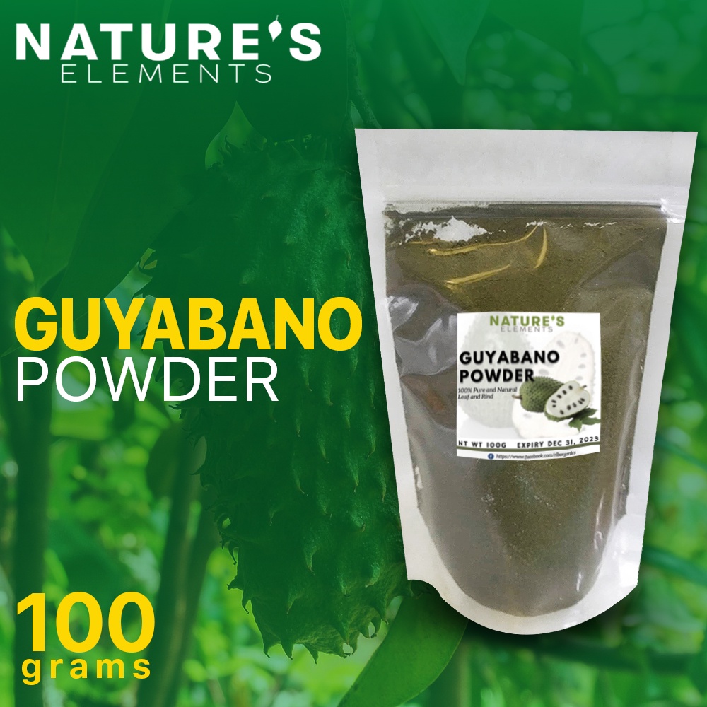 100 grams Organic Natural Guyabano (Soursop) Powder - No Sugar Added ...