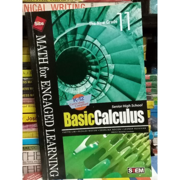 MATH FOR ENGAGED LEARNER.BASIC CALCULUS(slightly used) | Shopee Philippines