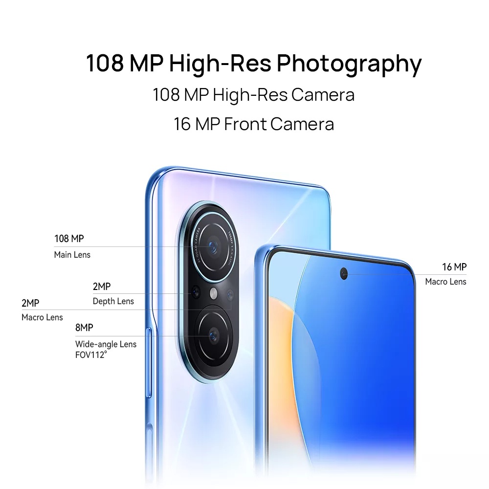 Huawei Nova 9 Se Smartphone High-Resolution Camera 8gb Ram + 128gb Rom ...