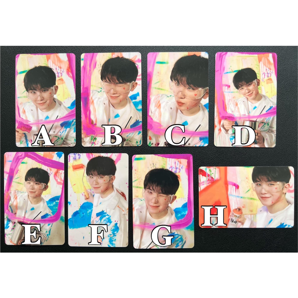 SEVENTEEN Face The Sun 4th Album Carat Ver Official PC Photocards Jun Woozi | Shopee Philippines