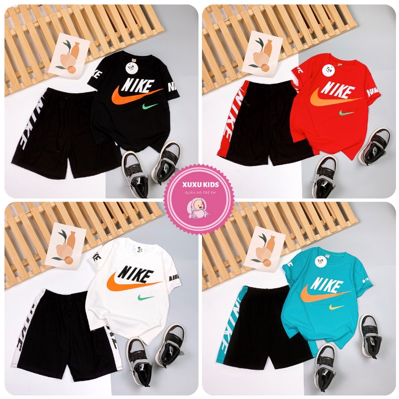 Boys' clothes, short sleeve sets for children with dynamic sporty ...