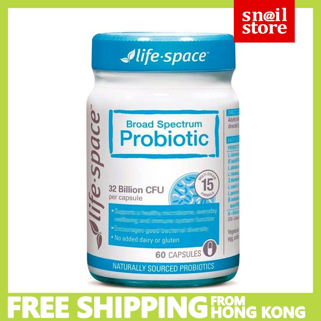 Life Space broad spectrum probiotic （EXP 2026） 60capsules | Shopee ...