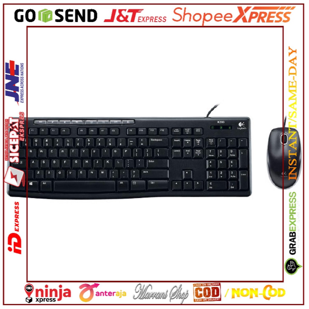 Logitech Media Combo Keyboard and Mouse - MK200 | Shopee Philippines