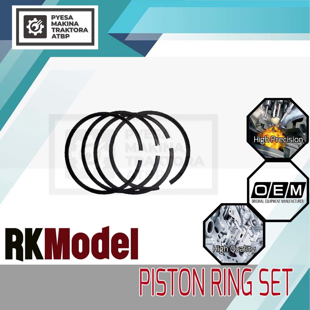 Piston Ring RK Model RK50 RK60 RK70 RK80 RK105 RK125 Standard Size ...
