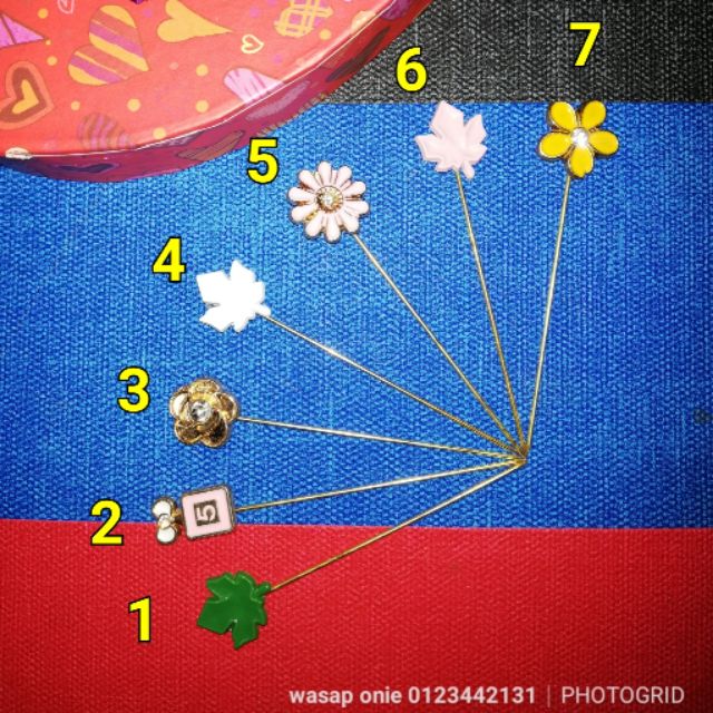 PIN TUDUNG 3 INCI ( HANDMADE) | Shopee Philippines