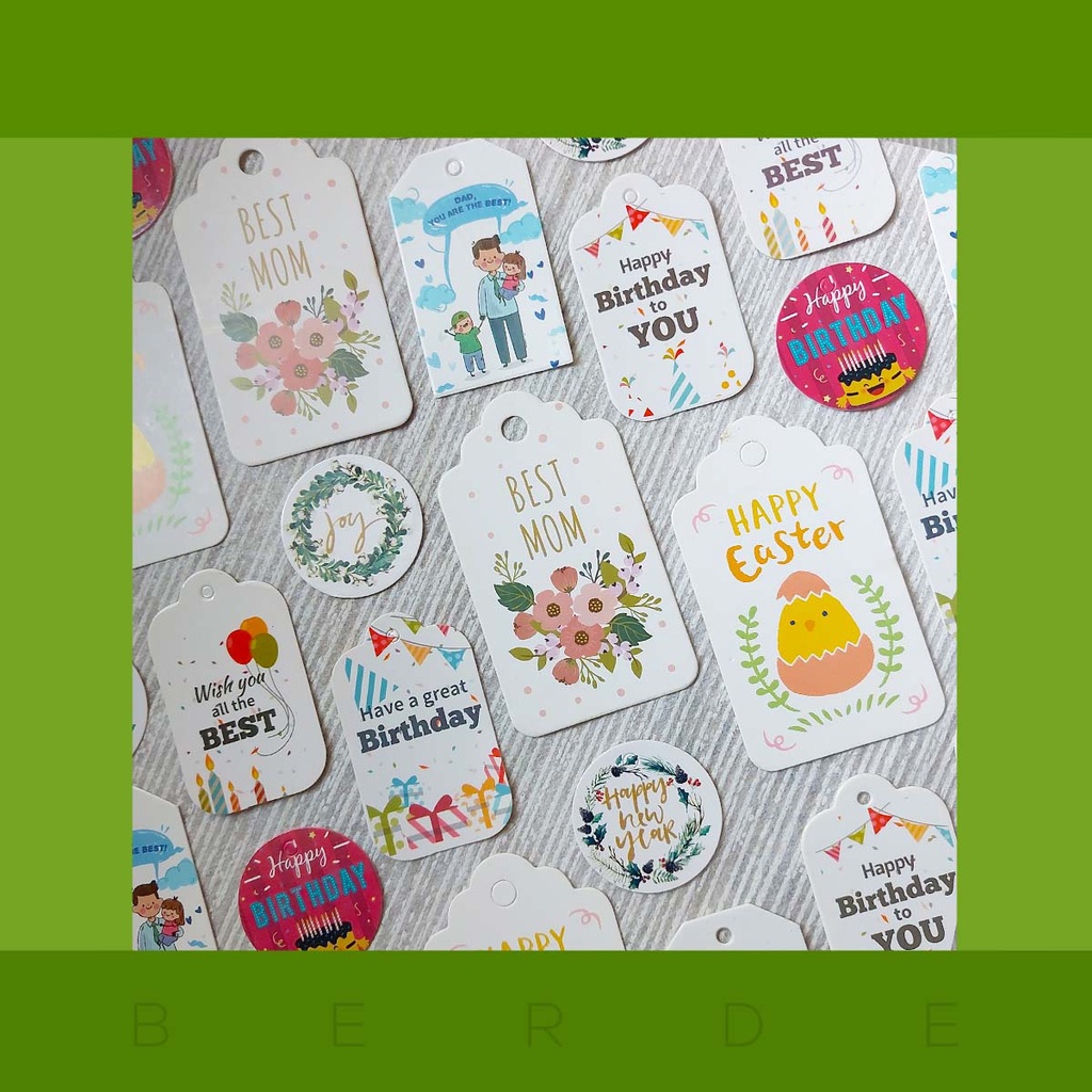 Special Occasion Tags - Birthday Tags - Mothers Day - Fathers Day ...