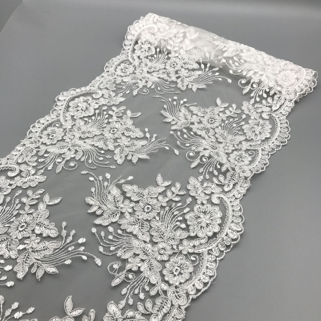 1 meter price Trimming Lace Border Lace Corded Ready Stock make for ...