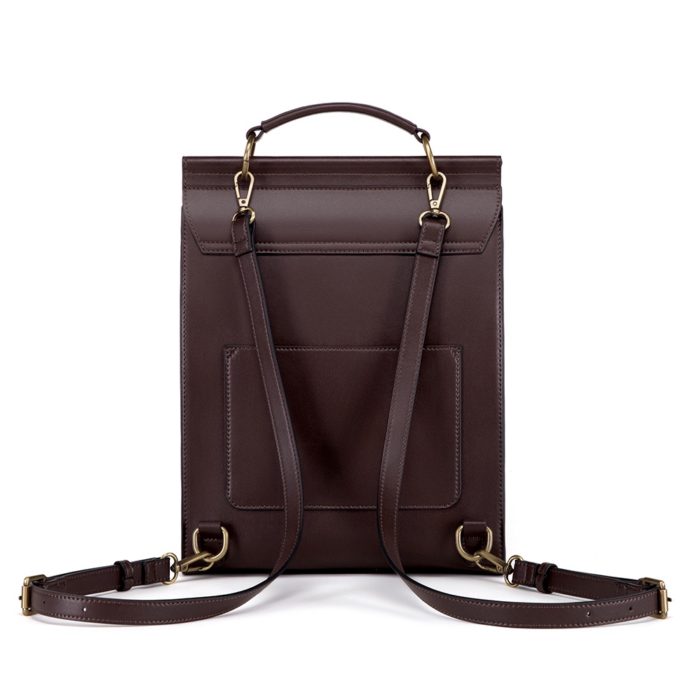 Cnoles Leather Backpack Purse For Women Fashion Ladies Vintage Bag ...