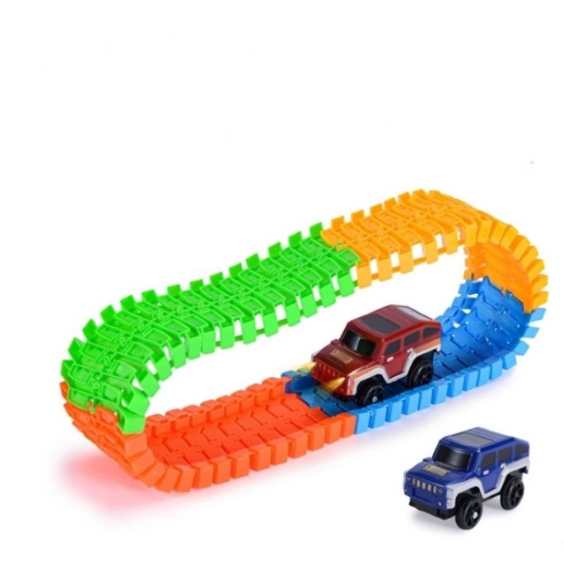 Kids Roller Coaster Racing Truck Car Variety Track's Toy Car (1064 ...