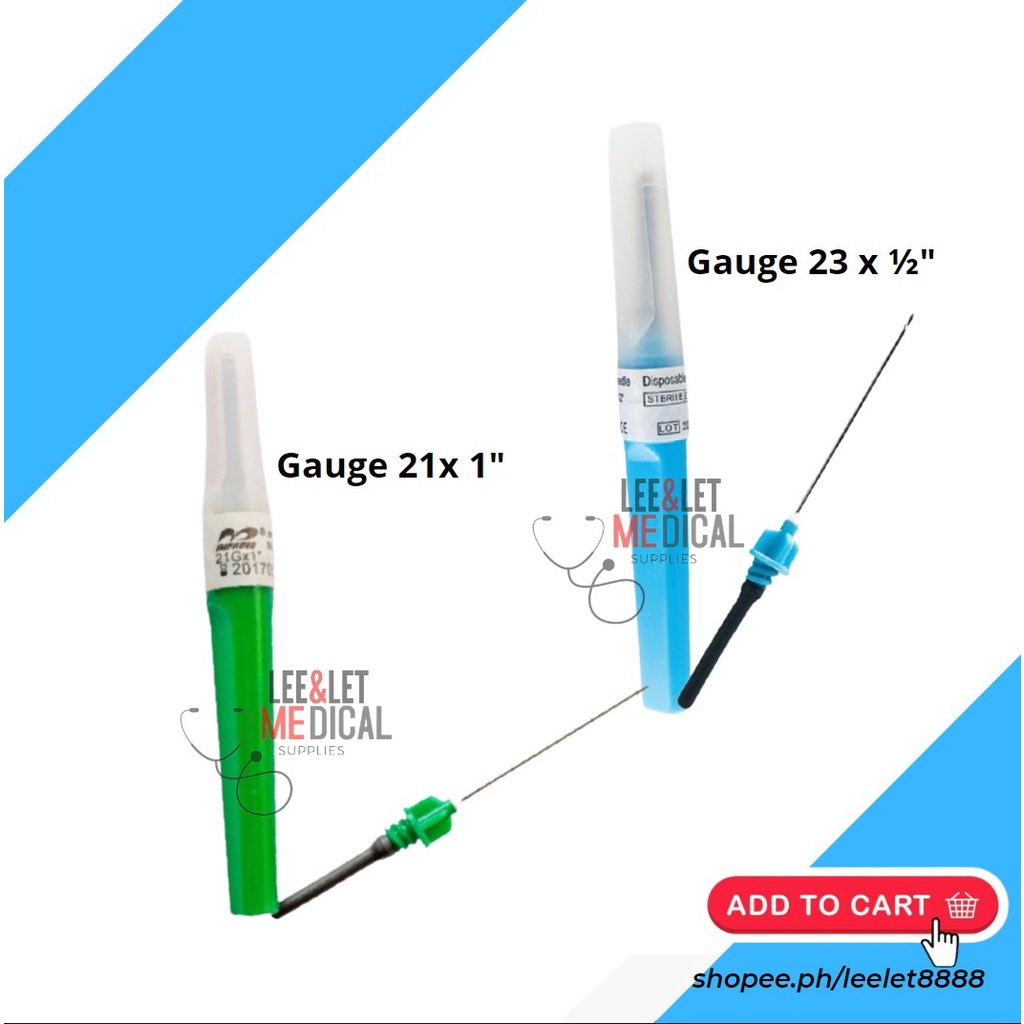 (L&L-J) Improve Multi-Sample Needle (1 PIECE) G21x1", G25x1/2" health ...