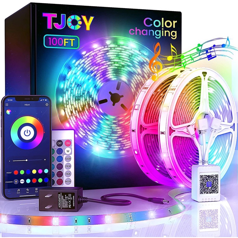 Led Strip 20 Meters Aesthetic Room Lights Cowo Led RGB 2835 10METER Led ...
