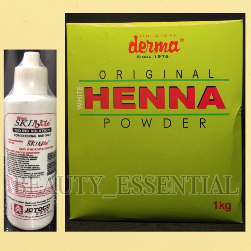 Derma White henna Powder & Soap Chips (Skin bleaching) | Shopee Philippines