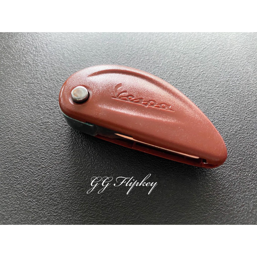 Vespa Folding Key With Chip (Can Be Used To Copy Chips And Pump Buttons ...