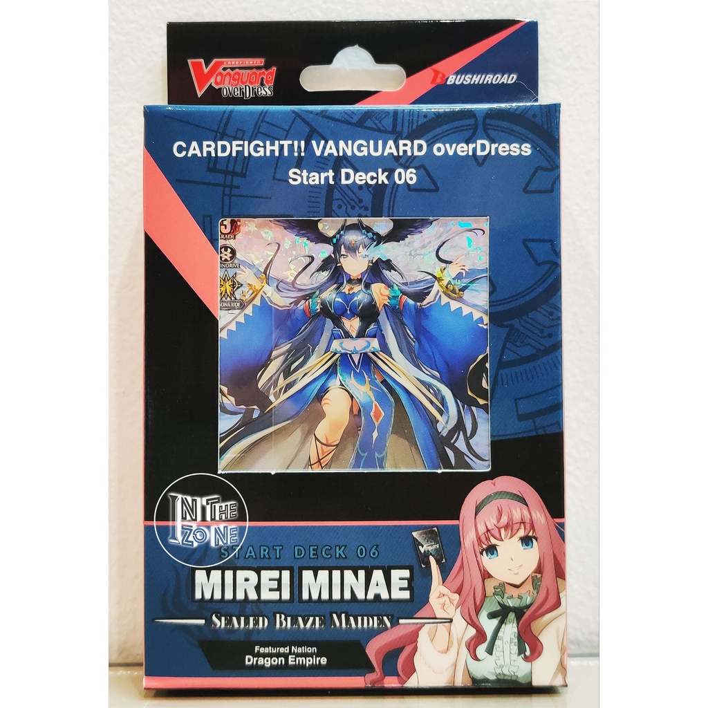 Cardfight!! Vanguard overDress Start Deck 06 Mirei Minae -Sealed Blaze Maiden- DSD06 | Shopee ...