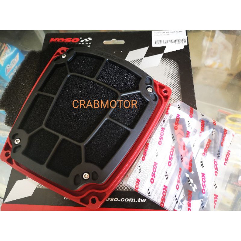 KOSO High Flow Air Filter Sniper King 150/155 (Sniper King) | Shopee ...