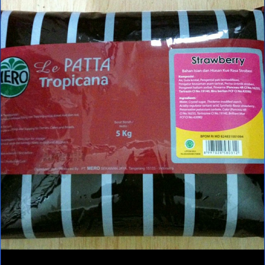 Lepatta mero strawberry jam 5kg | Shopee Philippines