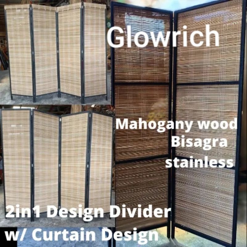 ROOM DIVIDER MAHOGANY WOOD / PARTITION/ | Shopee Philippines