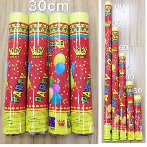 PARTY POPPERS COFETTI POPPING PARTY/WEDDING/BIRTHDAY/CONGRATULATIONS ...
