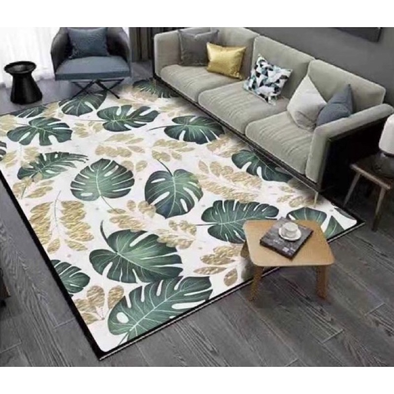 150cm x 180cm 3D Flower Carpet Comfortable Lounge Area Rectangular ...