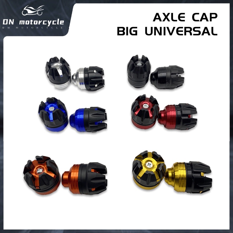 Motorcycle Axle Cap Big（Pair）Universal | Shopee Philippines