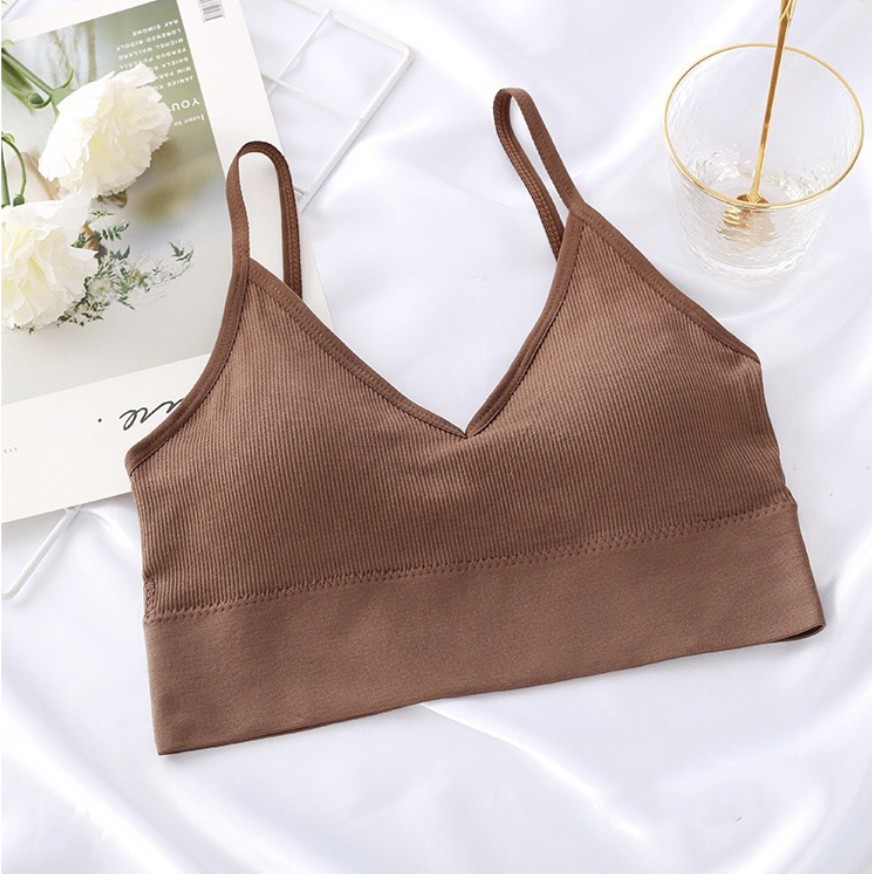WILD FAHSION Japanese seamless thread large u-back sling wrapped chest ...