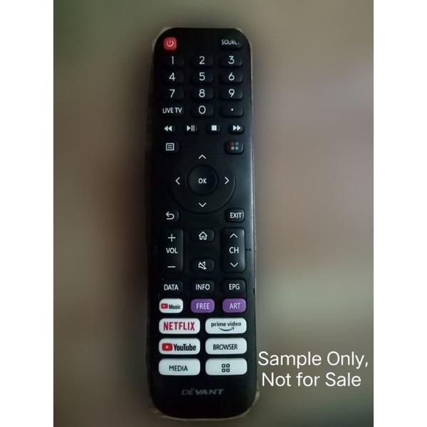 Devant Smart TV Remote (Replacement Only) | Shopee Philippines
