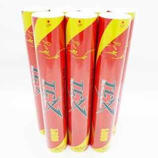 TCX 5000 Badminton Shuttlecock (Red and Purple) _ALS2127 | Shopee ...