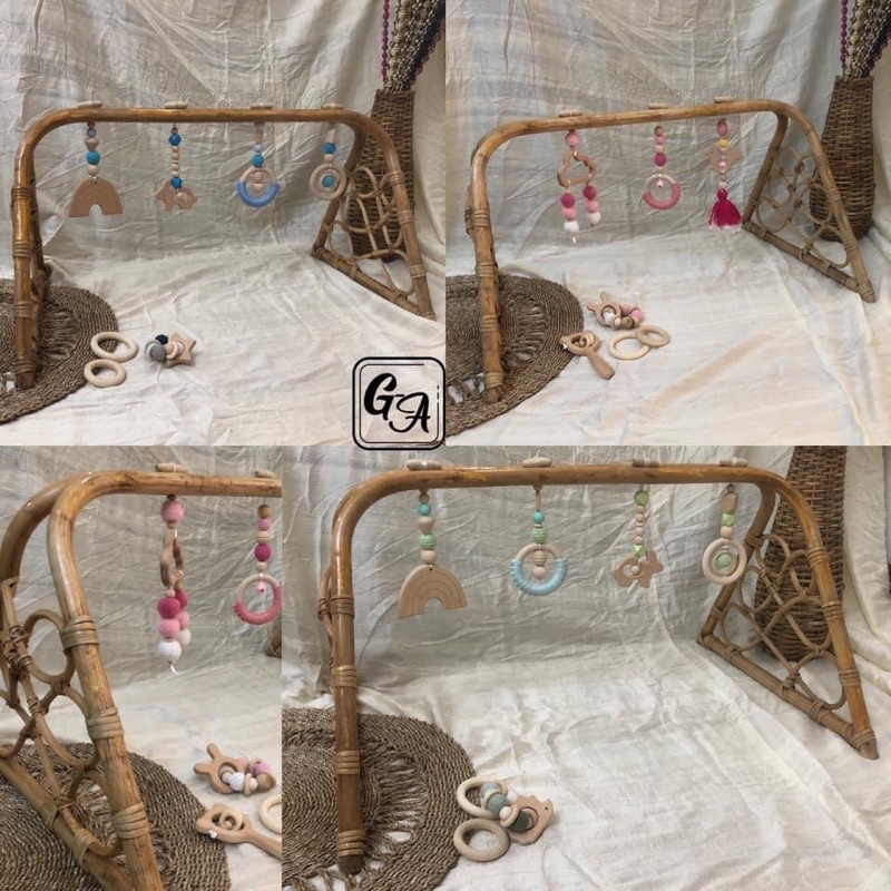Rattan Baby Gym - Natural Materal - Truly Pinoy | Shopee Philippines