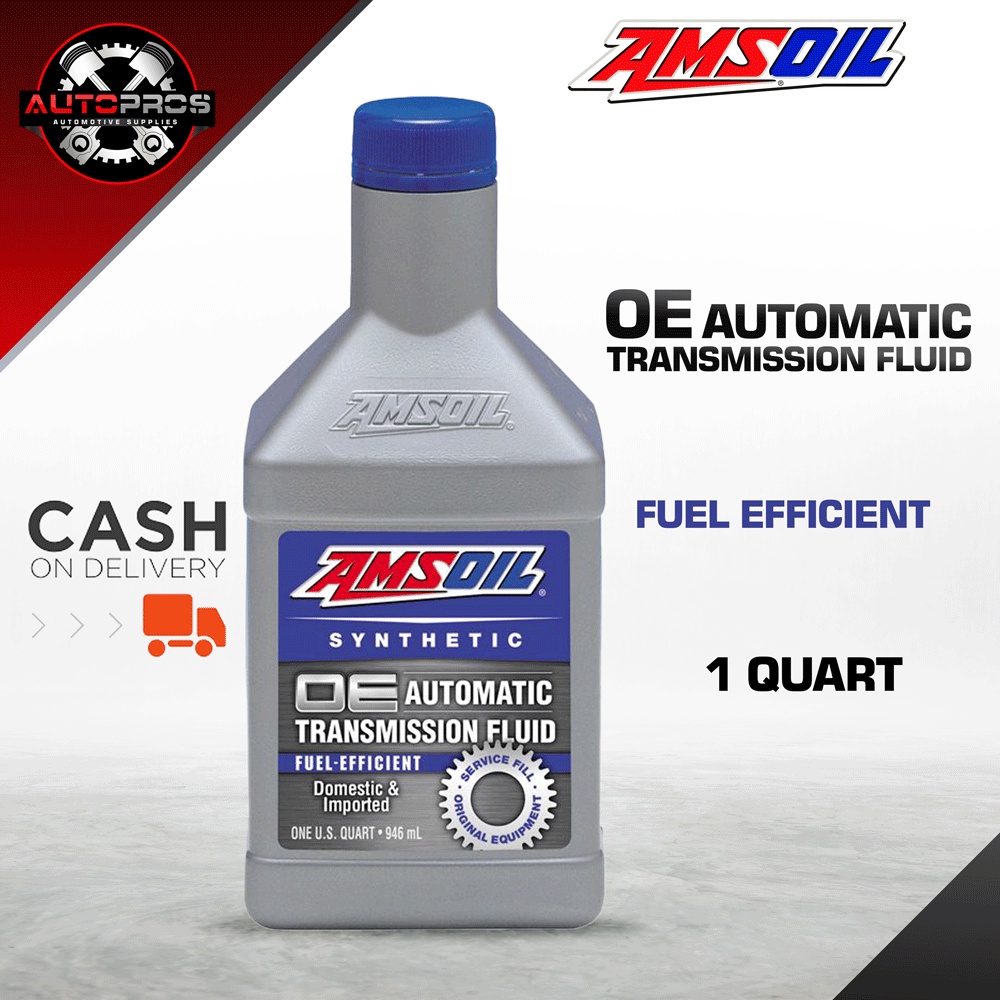 AMSOIL OE Fuel Efficient dexron 6 Fully Synthetic ATF 1QT | Shopee ...