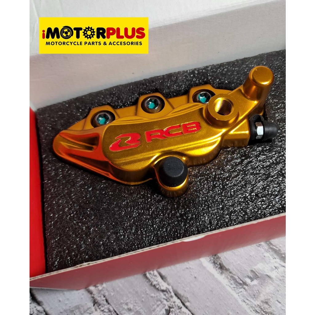 RCB BRAKE CALIPER S-SERIES BELANG GOLD/SILVER | Shopee Philippines
