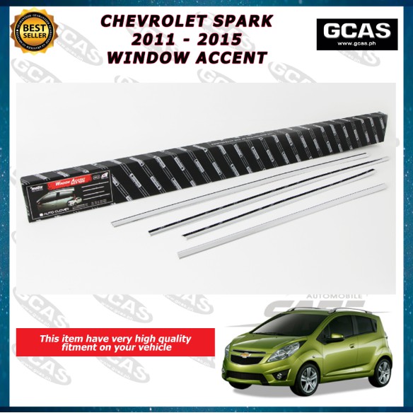 2011 2012 2013 2014 2015 2015 Chevrolet Spark Window Accent - Chrome ...