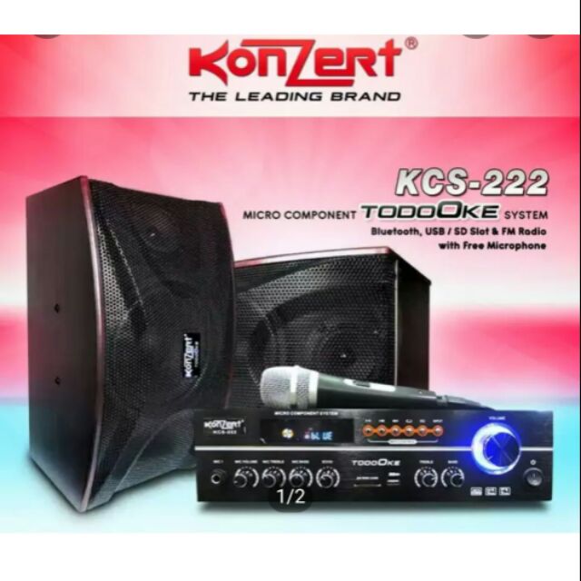 Konzert KCS-222 speaker | Shopee Philippines